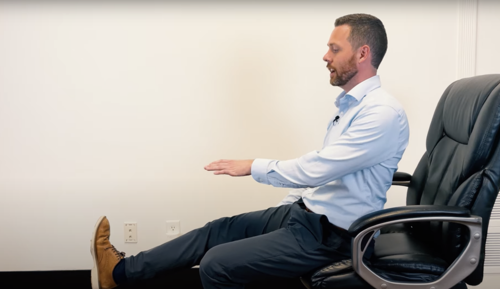 Three Great Sciatica Exercises Sitting In A Chair - Endurance Chiropractic